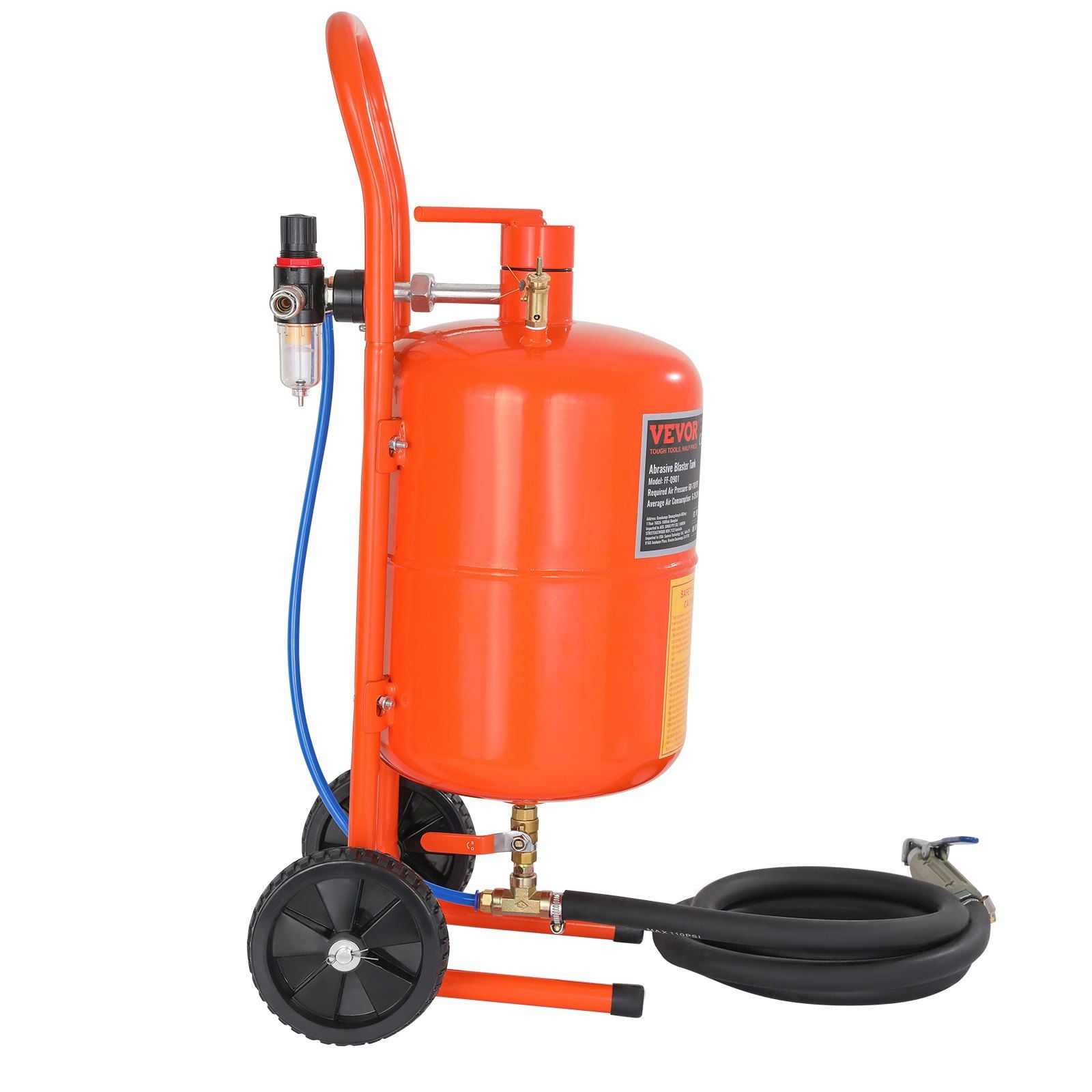 Air Sand Blaster 5 Gallon, Portable Abrasive Blasting Kit with Oil ...