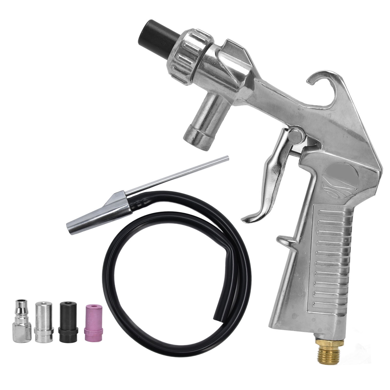 Air Sand Blaster Kit Industrial Pneumatic Sandblasting Gun with Nozzles ...