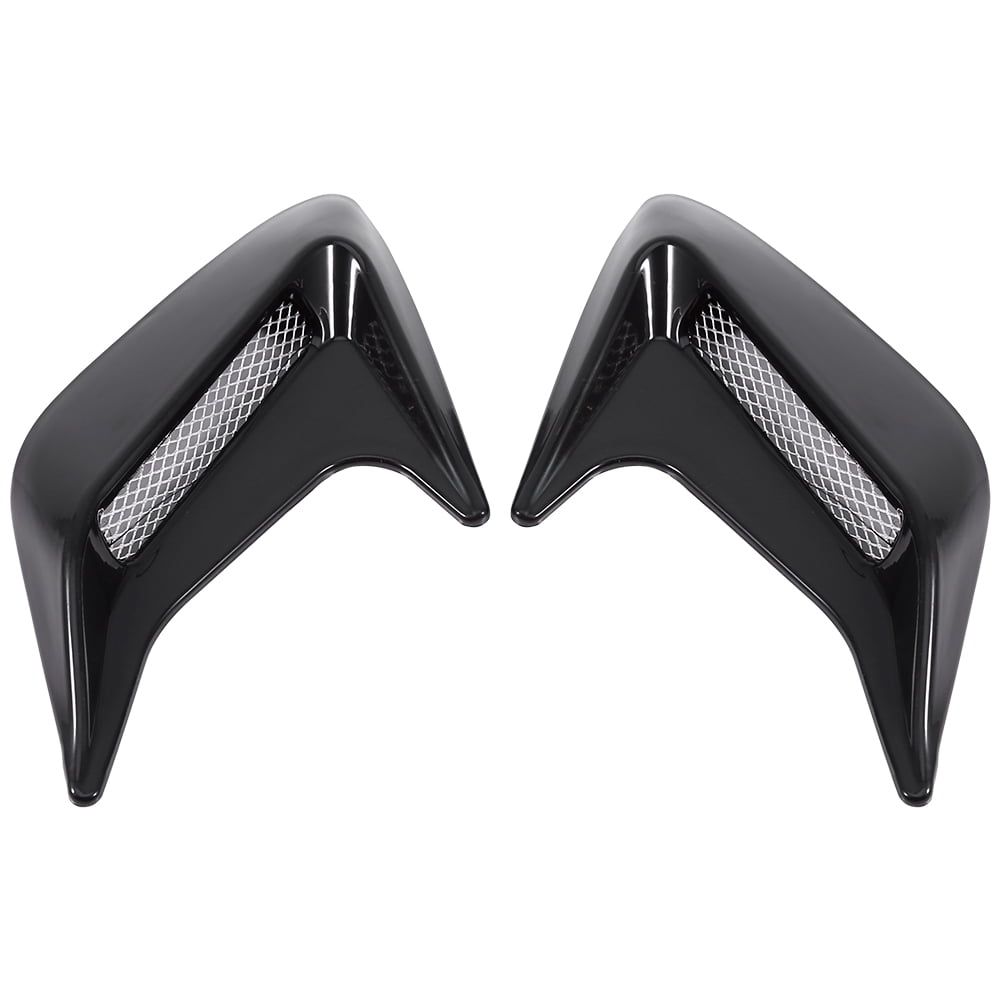 Air Scoop Vent Bonnet Outlet Air Scoop 2x Car Decorative Air Scoop ...
