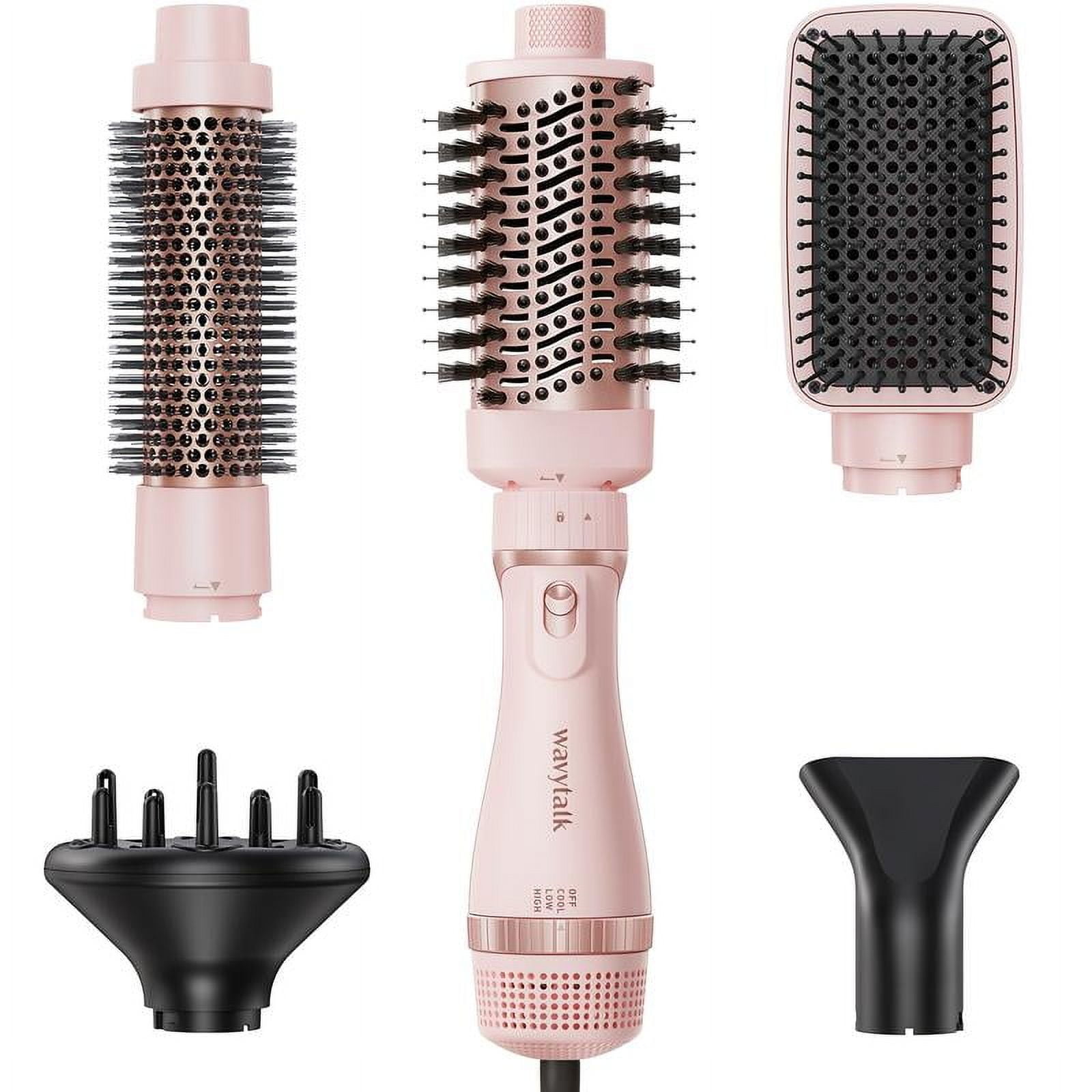 Air Sculpt 5-in-1 Hot Air Brush Set, Multi-Styler for Salon Blowouts ...