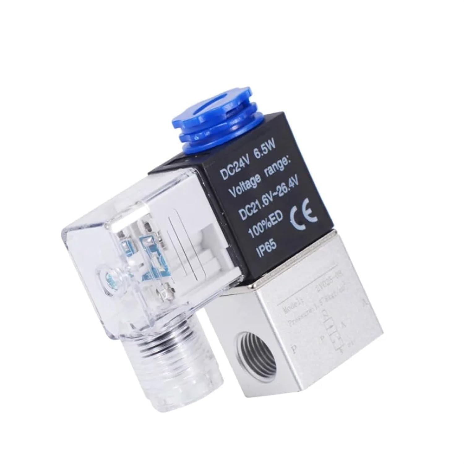 Air Solenoid Valves 2V025-08 2 Position 2 Port 1/4 Inch Normally Closed ...