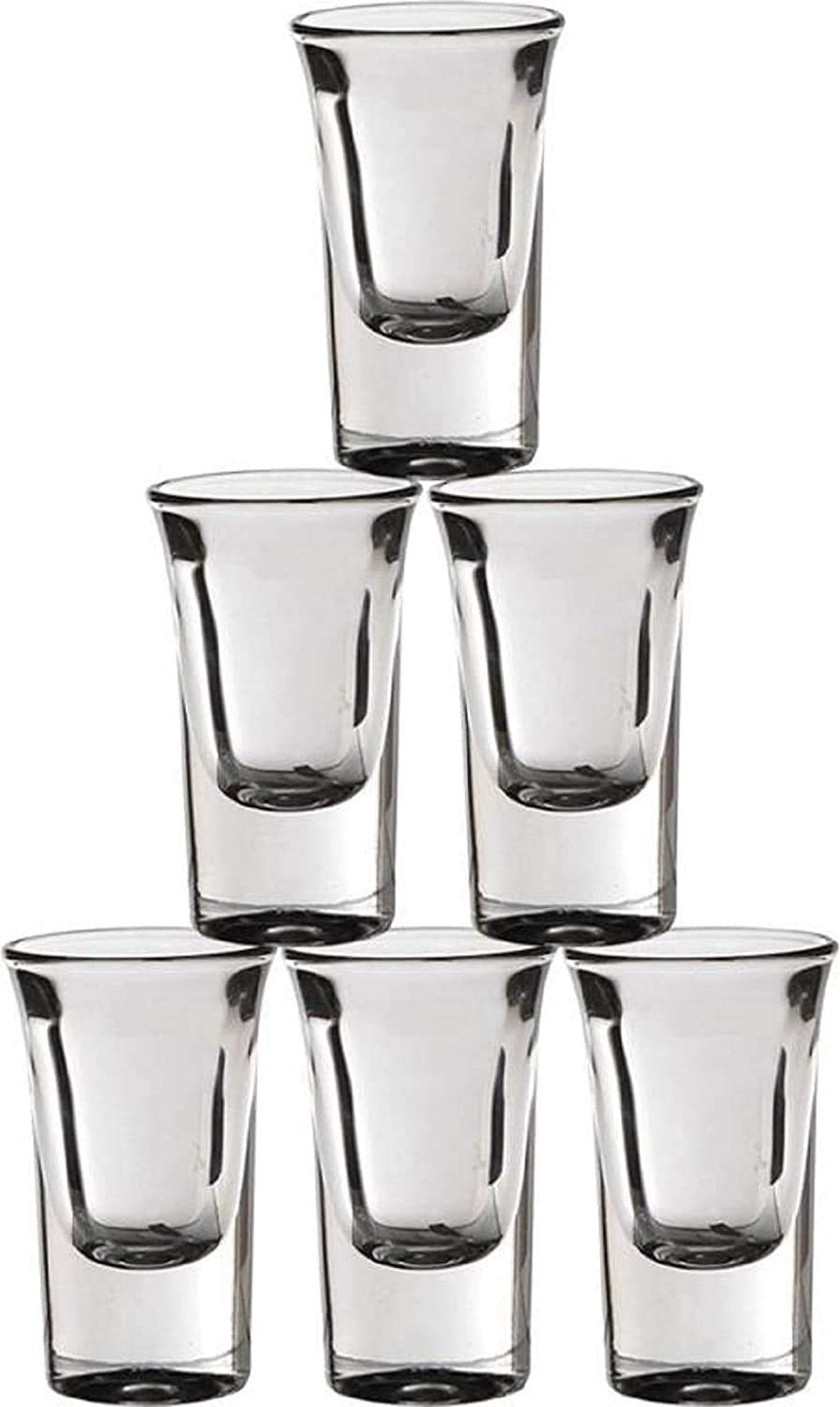 Air Son Shot Glass Set for Vodka 30 ML Pony Set of 6 - Walmart.com
