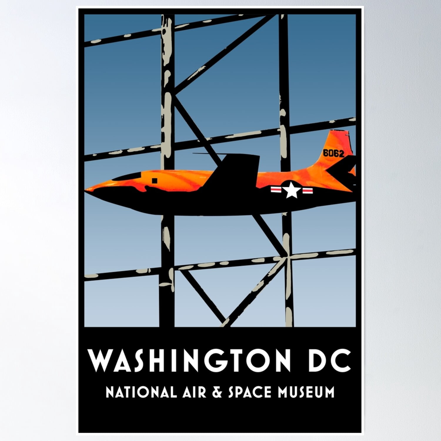 Air & Space Museum - Washington Dc Poster Wall Art Modern Wall Decor ...