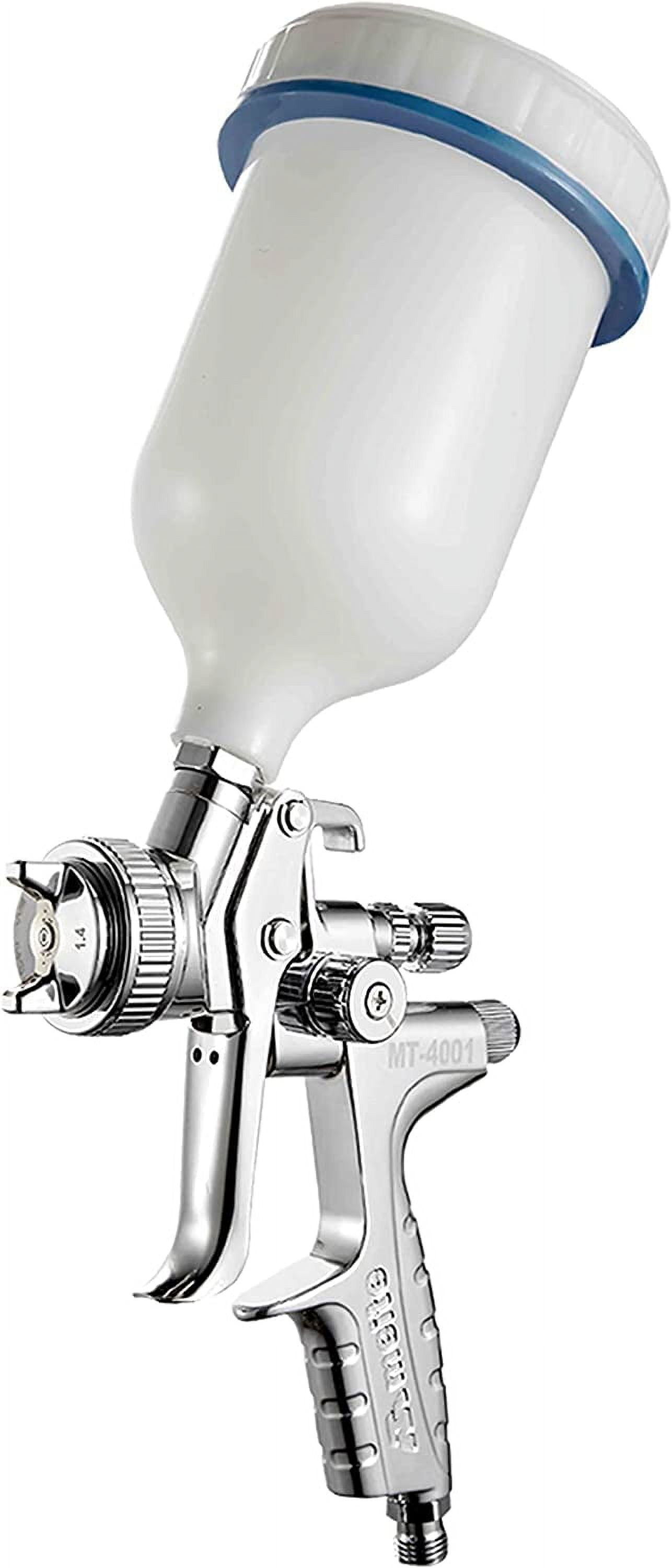Air Spray Gun HVLP Design Paint Spray Tool Gravity Feed 1.4 mm Nozzle ...