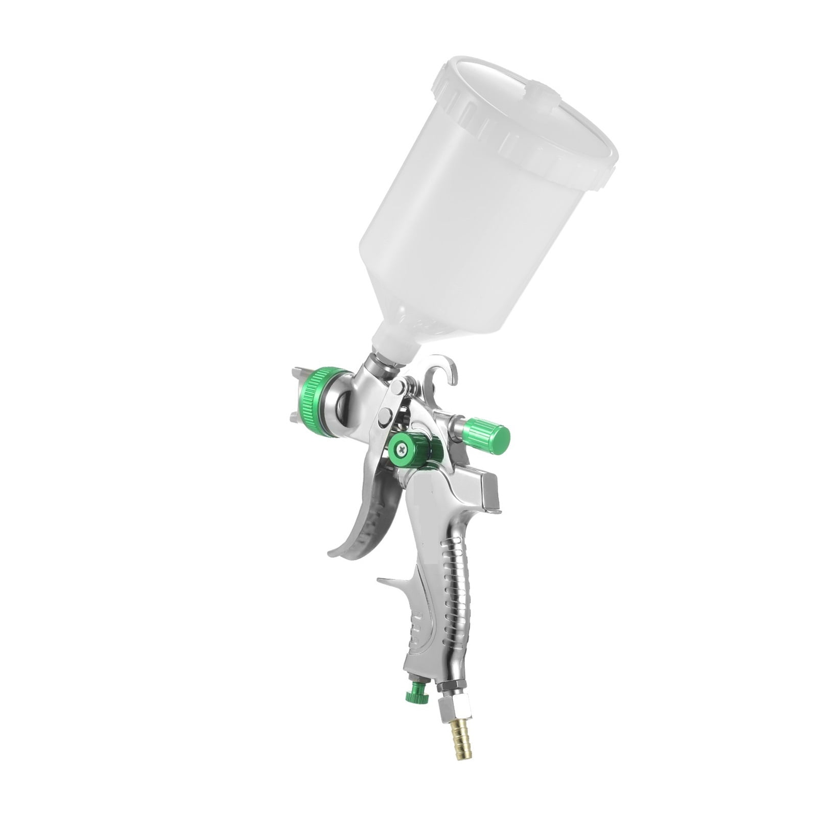 Air Spray Gun Sprayer Paint Gun With 600ML Cup 1.4mm 1.7mm 2.0mm Nozzle ...
