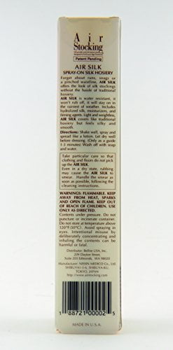 Air Stocking Air Silk Spray-On Silk Hosiery, Bronze .2oz - Walmart.com