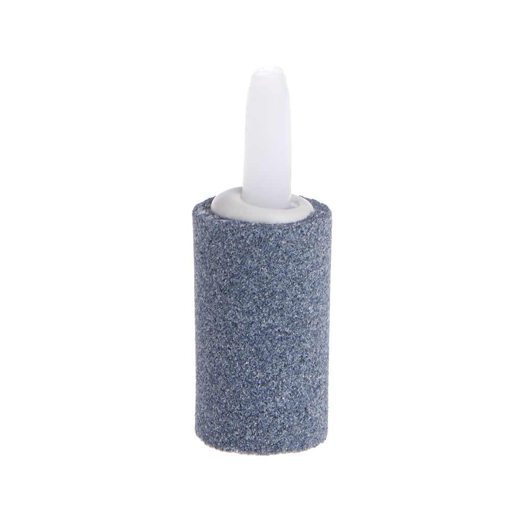 Air Stone Small Air Stones Cylinder Aerator Bubble Diffuser Air Pump ...