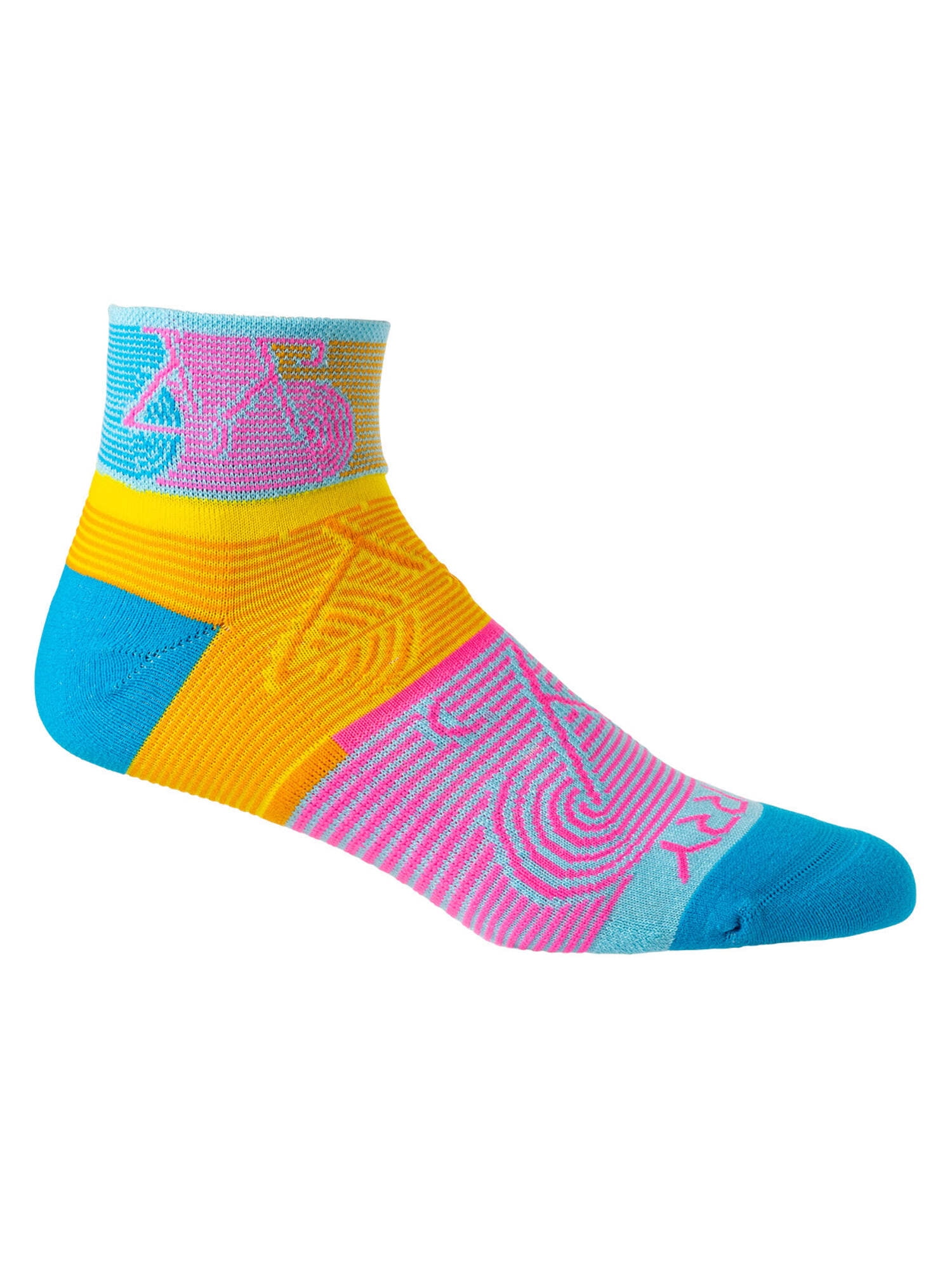 Terry Cycling Air Stream Bike Socks for Women Sports Running & Cycling ...