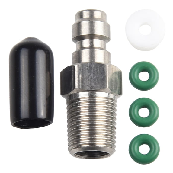 Air Supplement Fitting Stainless Steel Pneumatic Quick Fitting 8Mm Male ...