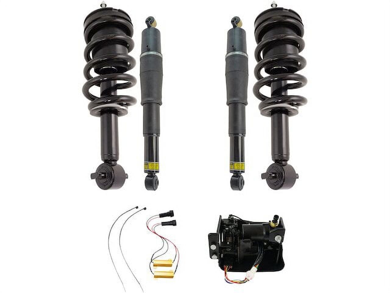 Air Suspension Compressor Shock Strut Kit 5 Piece - Compatible with ...