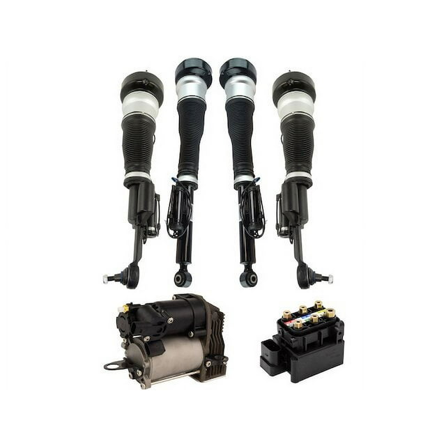 Air Suspension Compressor and Strut Kit 6 Piece - Compatible with 2007 ...