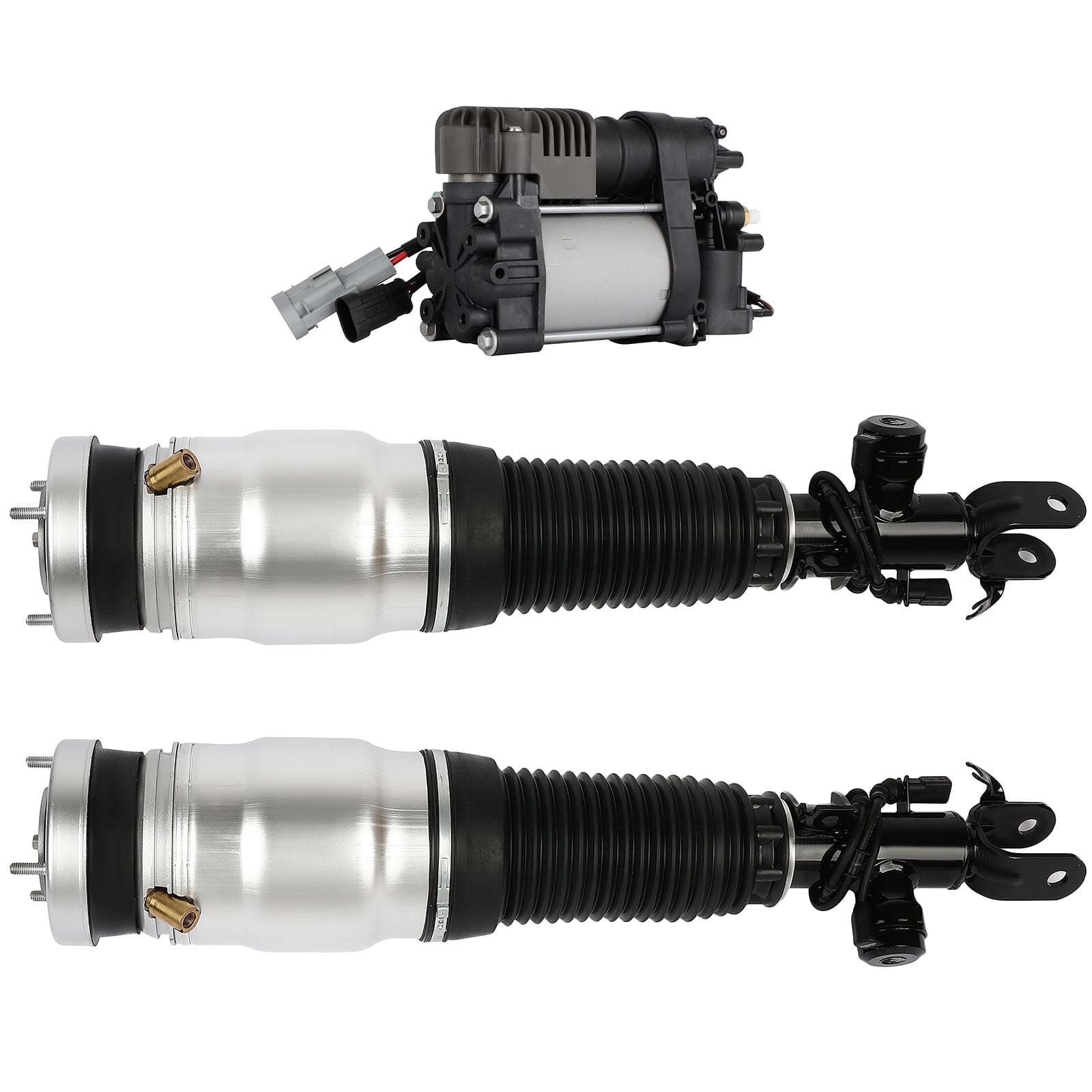 Air Suspensions Compressor Pump Replacement Front Strut Shock Absorber ...