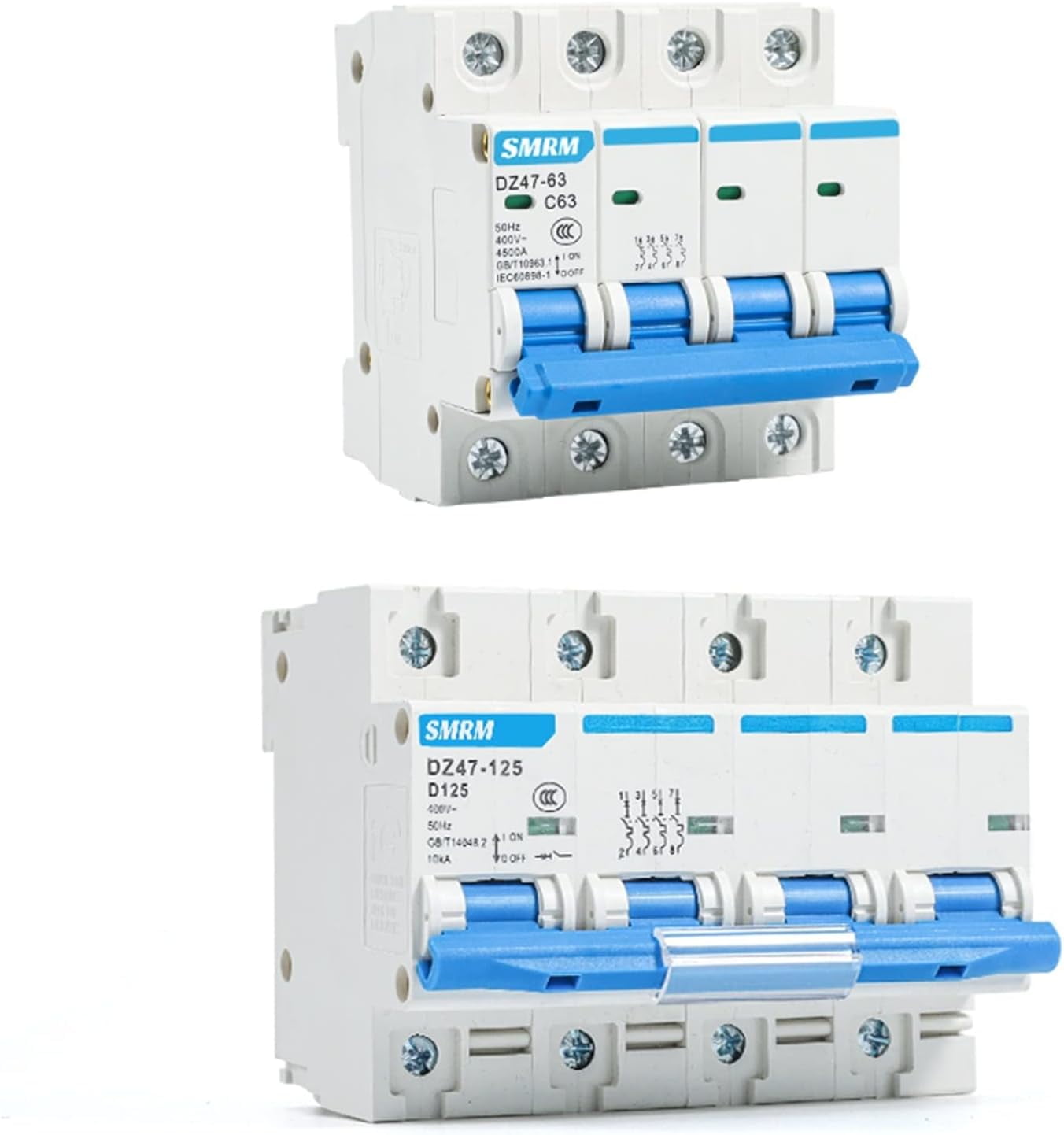 Air Switch 4P Household 63a air Switch 32aDZ47 Small Total gate Three ...