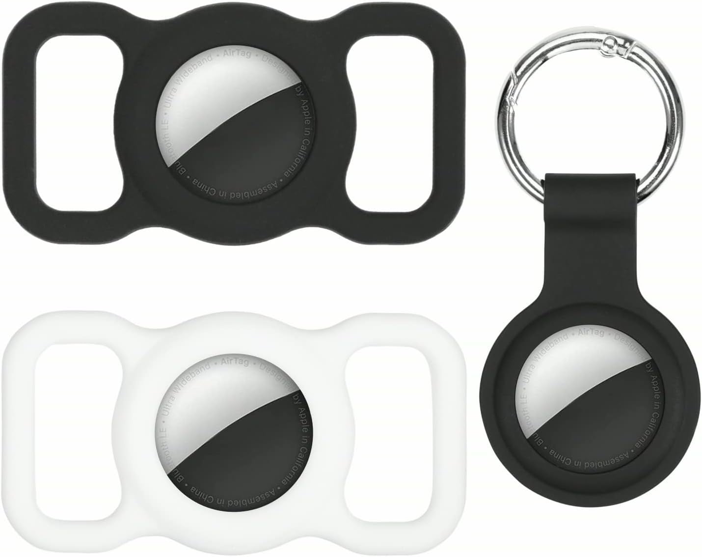 Air Tag Holder - AirTag Dog Collar Holder (2 Pack) - Air Tag Dog Collar ...