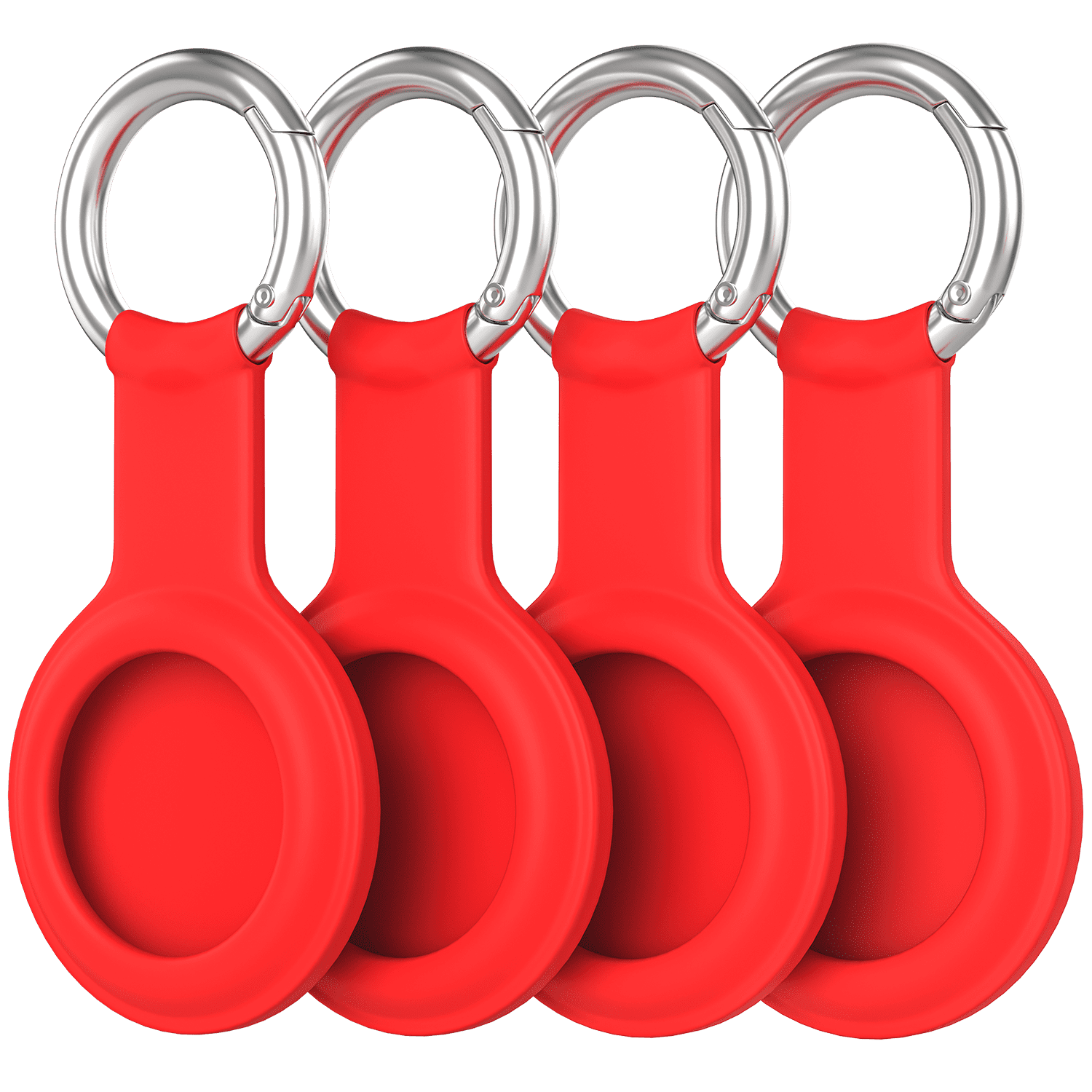 Air Tag Holder Silicone for Apple AirTags GPS Tracker, 4 Pack ...