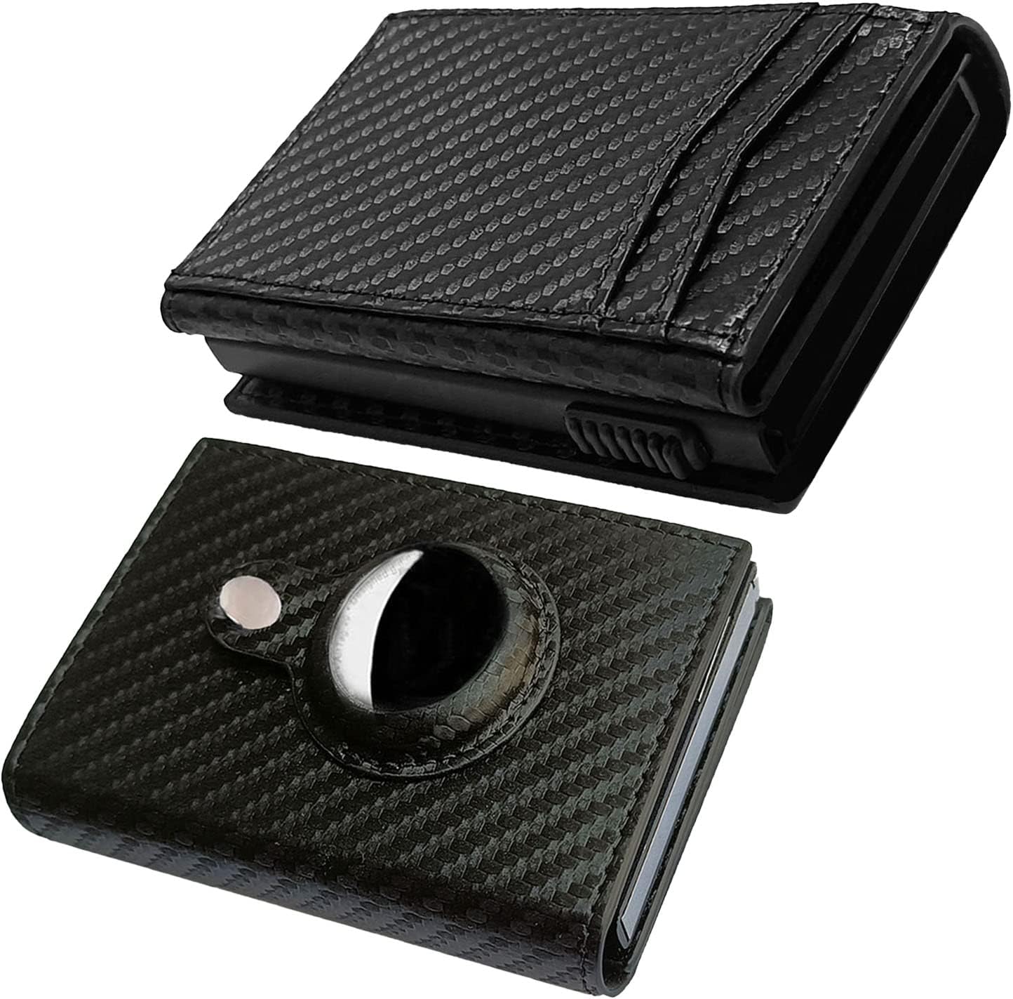 Air Tag wallet,Smart Pop Up Wallet with Airtag Holder,Stealth RFID ...