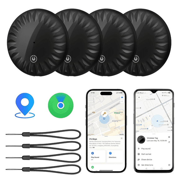 Air Tags for Android,Air Tags-4 Pack Android,Air Tracker Tags with 4 ...