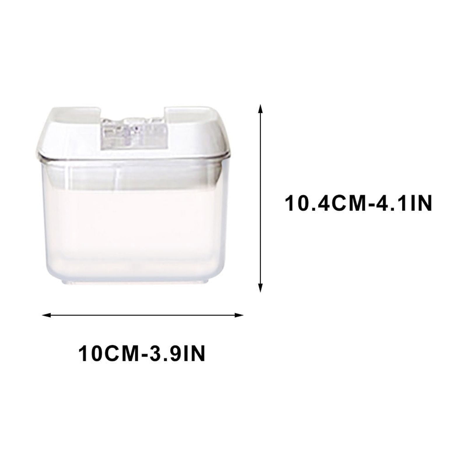Air-Tight Food Storage Containers with Lids Clear, BPA Free Plastic ...