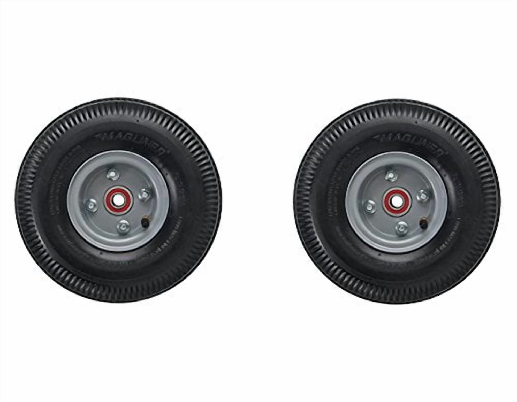 Air Tire 10" x 3.5" Pneumatic Wheel For Magliner Hand Truck 121060 (2 ...