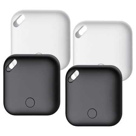ATUVOS Smart Luggage Tracker Tag Black 1 Pack,Works with Apple Find My ...