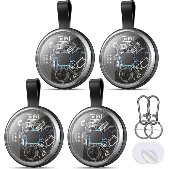 Air Tracker Tags-4 Pack Compatible with Apple Find My, Bluetooth ...