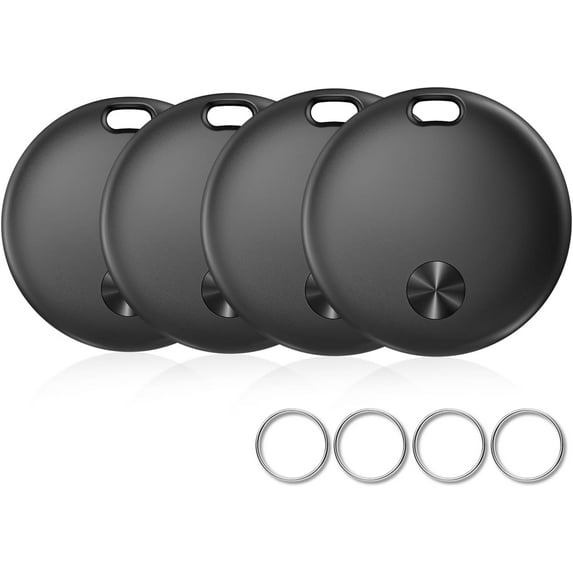 Air Tracker Tags- 4 Pack, New Bluetooth Tracker Works with Find My APP ...