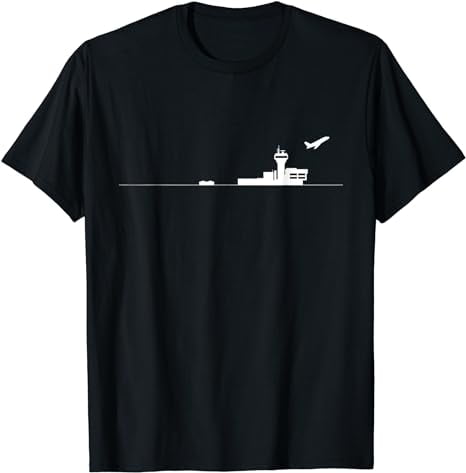 Air Traffic Control Tower Airport ATC T-Shirt - Walmart.com
