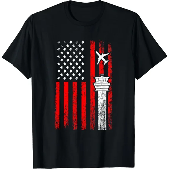 Air Traffic Controller Aviation Tower Flight Safety Support Unisex T ...