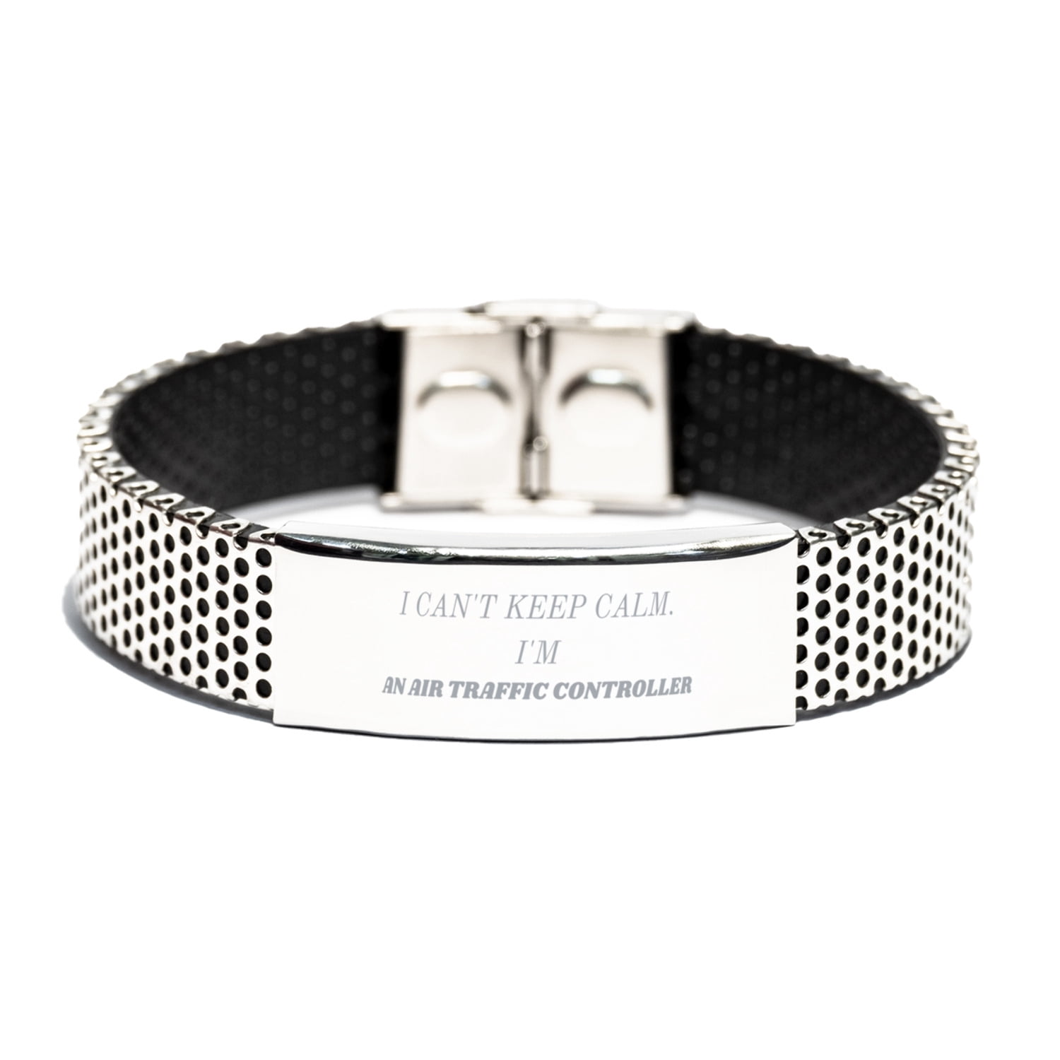Air Traffic Controller Stainless Steel Bracelet - I Cant Keep Calm ...