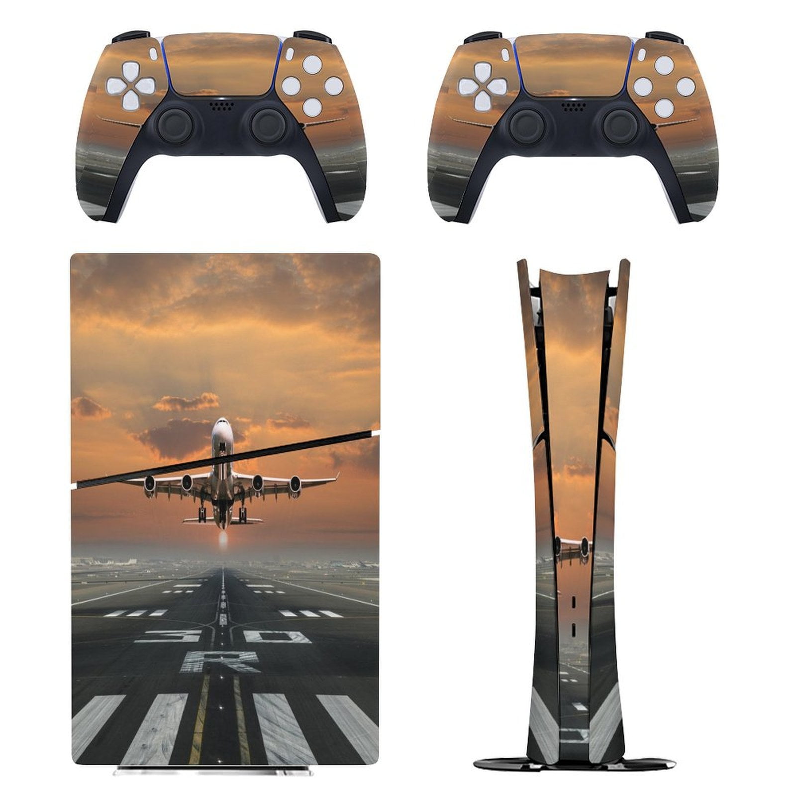 Air Travel PS5/PS5 Pro/PS5 Slim Digital Disc Skin Sticker For Console ...