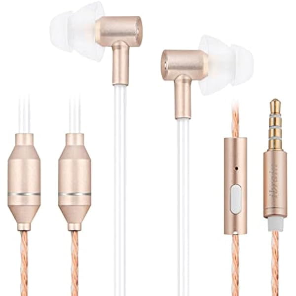 Air Tube Headphones EMF Free Airtube Earbuds Wired Air Tube Headset ...