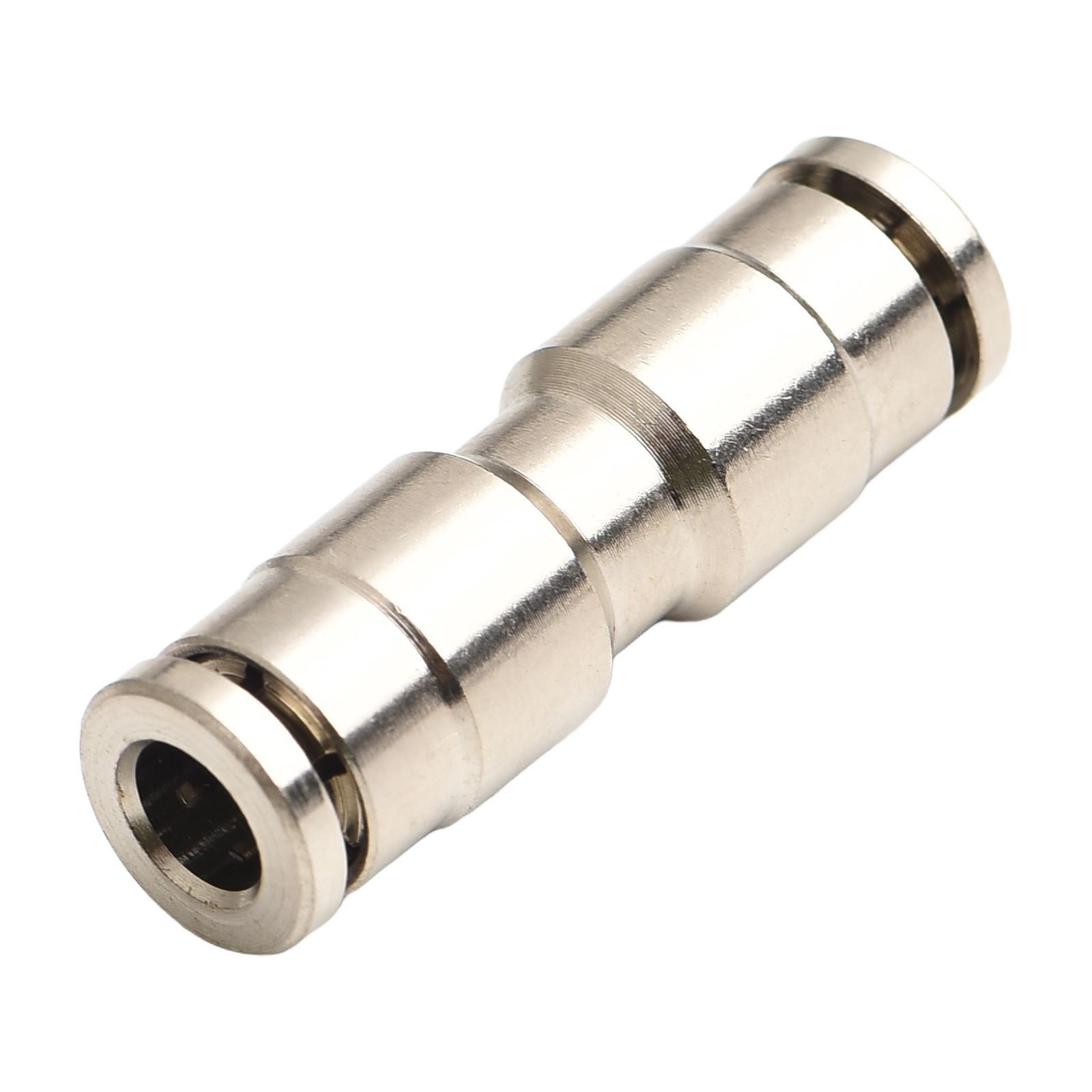 Air Tube Nickel Plated Brass Fitting Hose Connector Metal Pneumatic ...