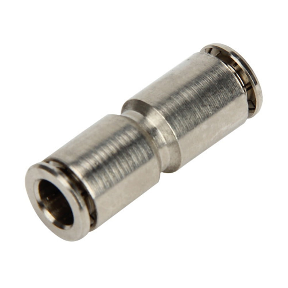 Air Tube Nickel Plated Brass Fitting Hose Connector Metal Pneumatic ...