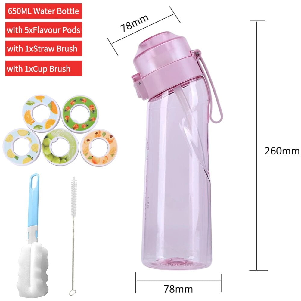 Air Up Flavored Water Bottle Scent Water Cup Sports Water Bottle Straw ...