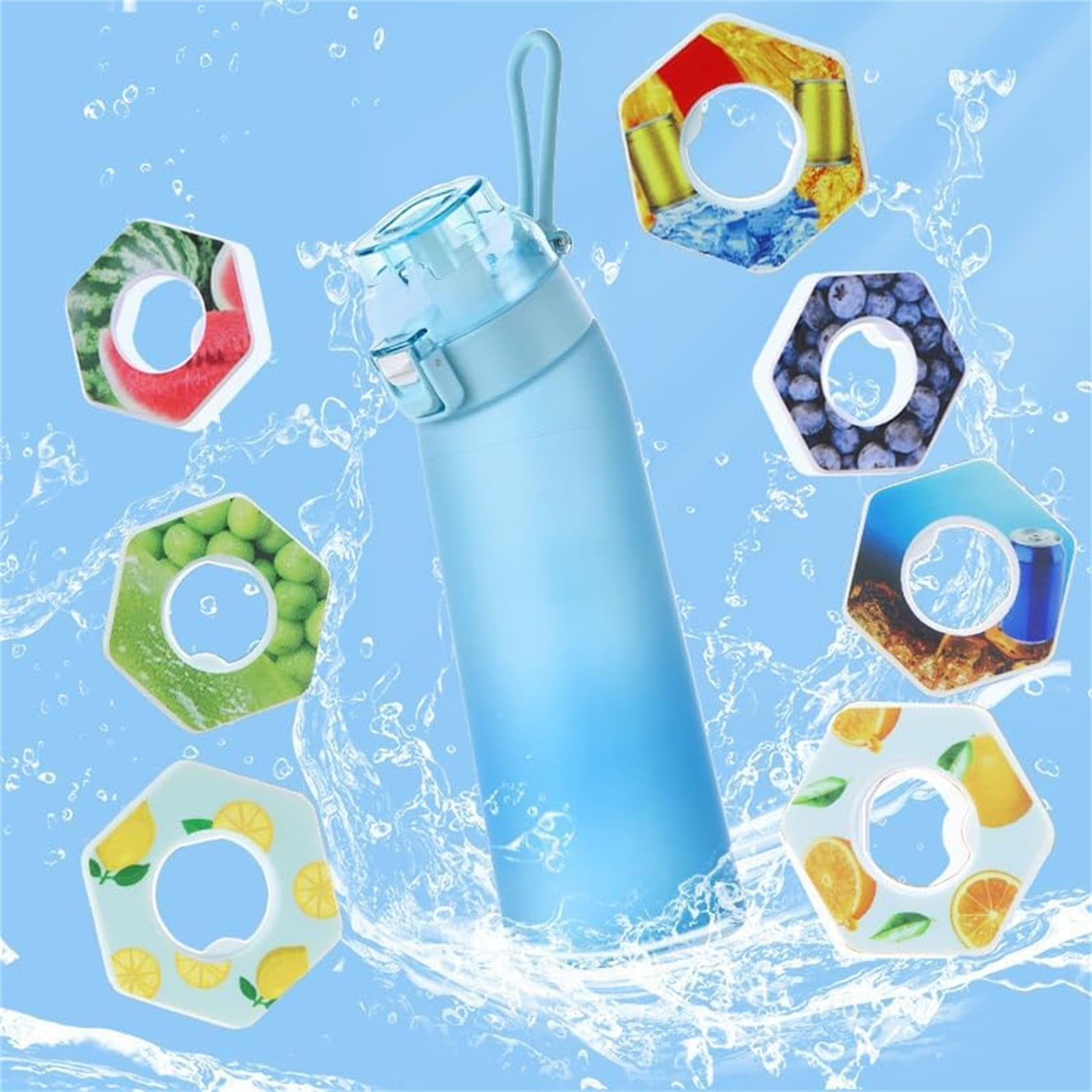 Air Up Water Bottle,Air Up Water Bottle with Flavor Pods,Flavored Water ...