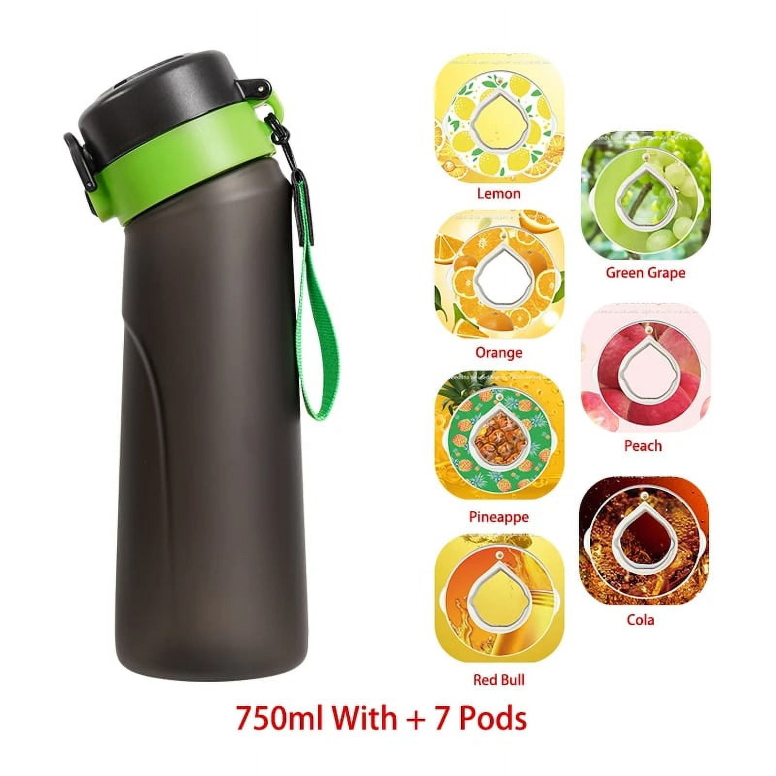 Air Up Water Bottle With Flavor Pods Set And Straw 750ml Outdoor ...