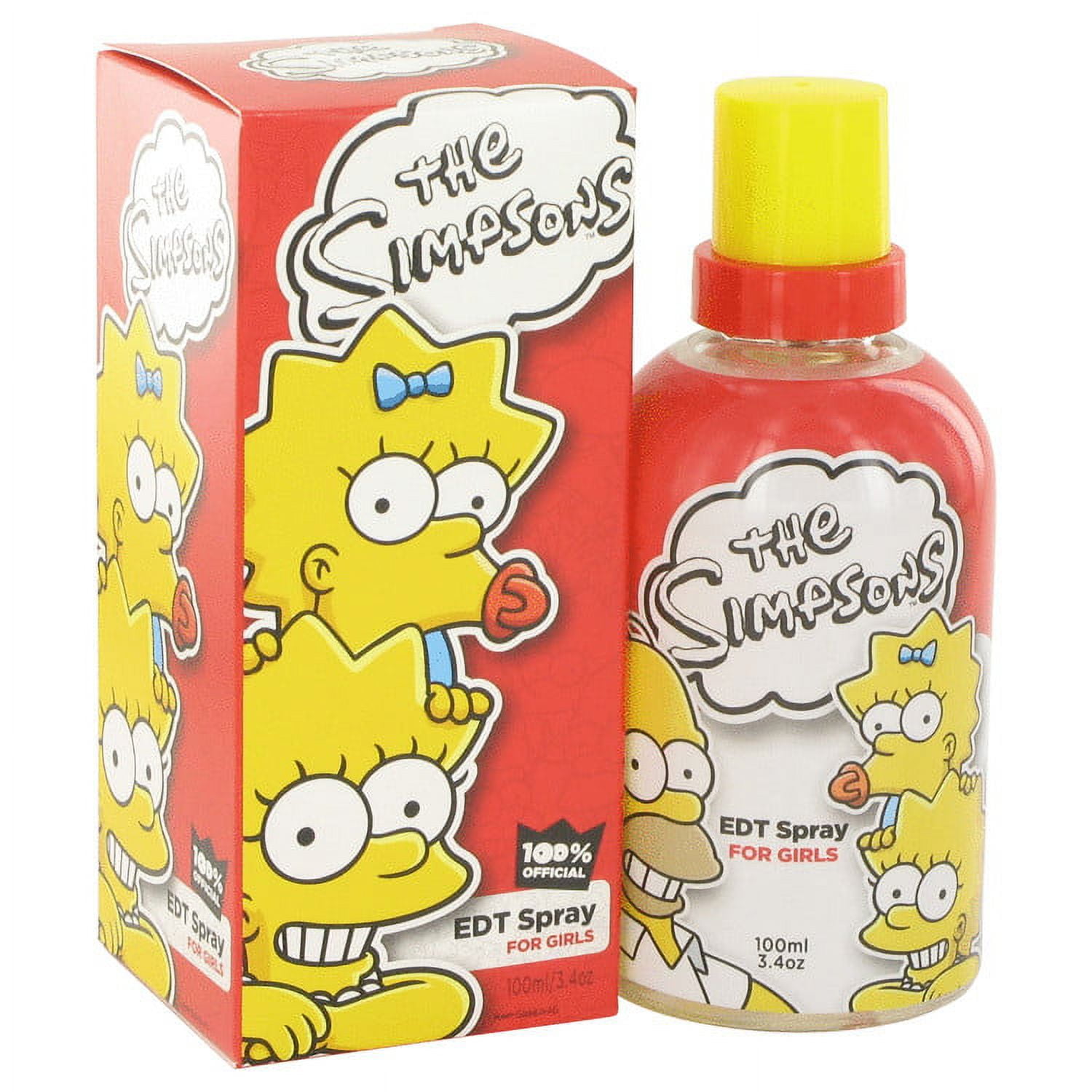 Air Val International The Simpsons Eau De Toilette Spray for Women 3.4 ...