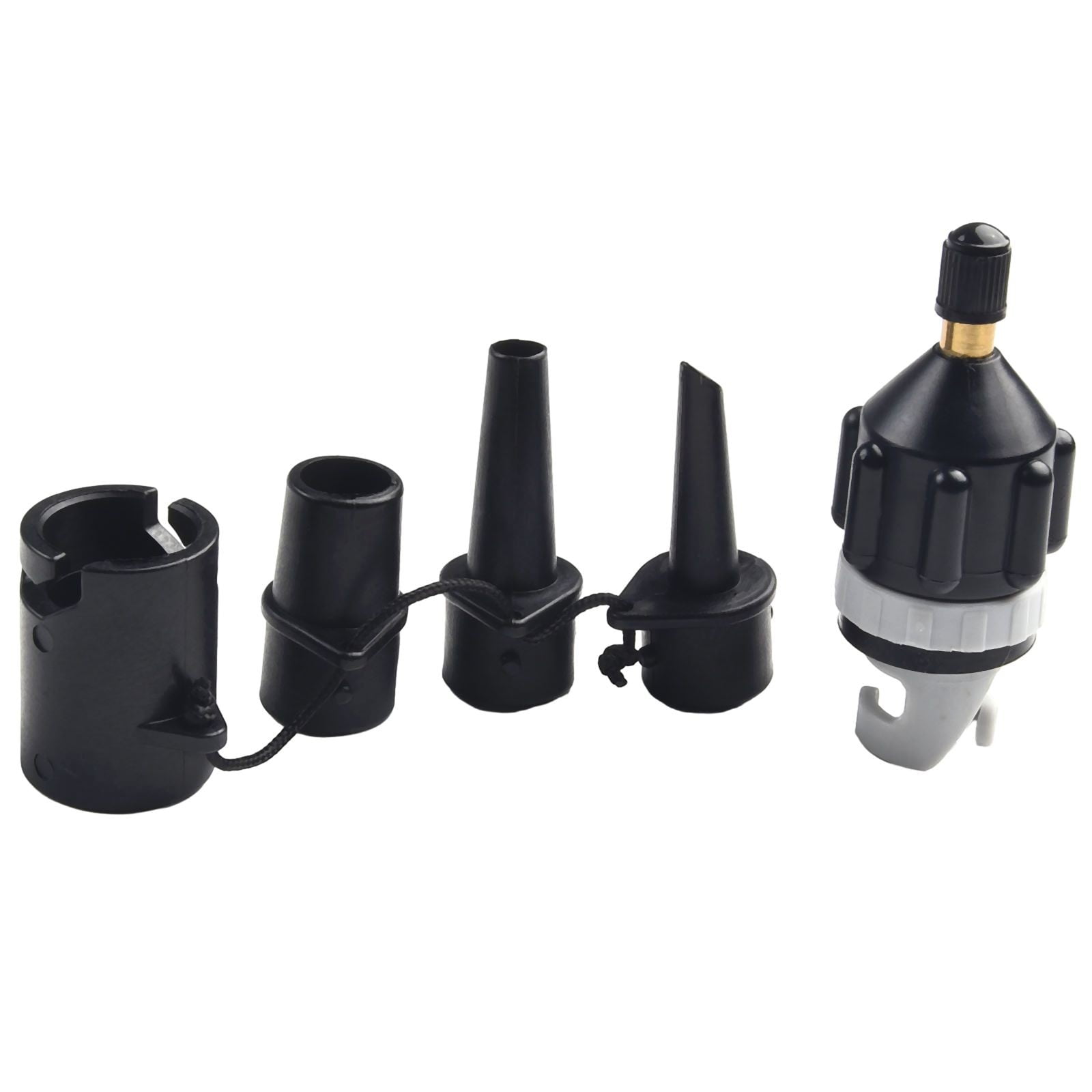 Watercraft Inflation Kit 6-Nozzle Inflatable Boat Pump Adapter Kit ...