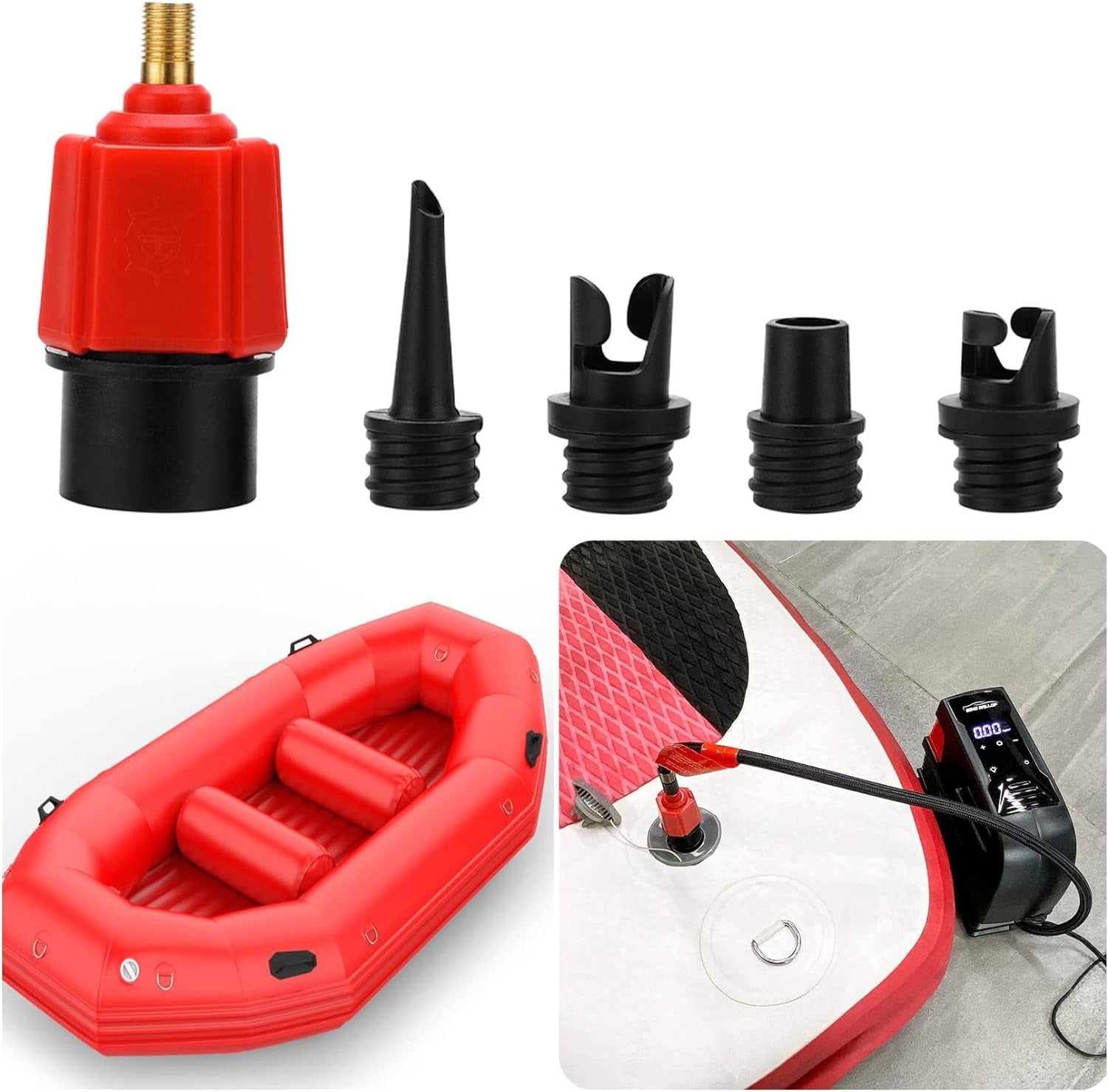 Air Valve Converter Sup Pump Valve Adapter, Paddle Board Pump ...
