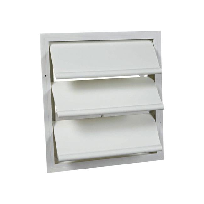 Air Vent 54703 Auto Gable Shutter - White - Walmart.com
