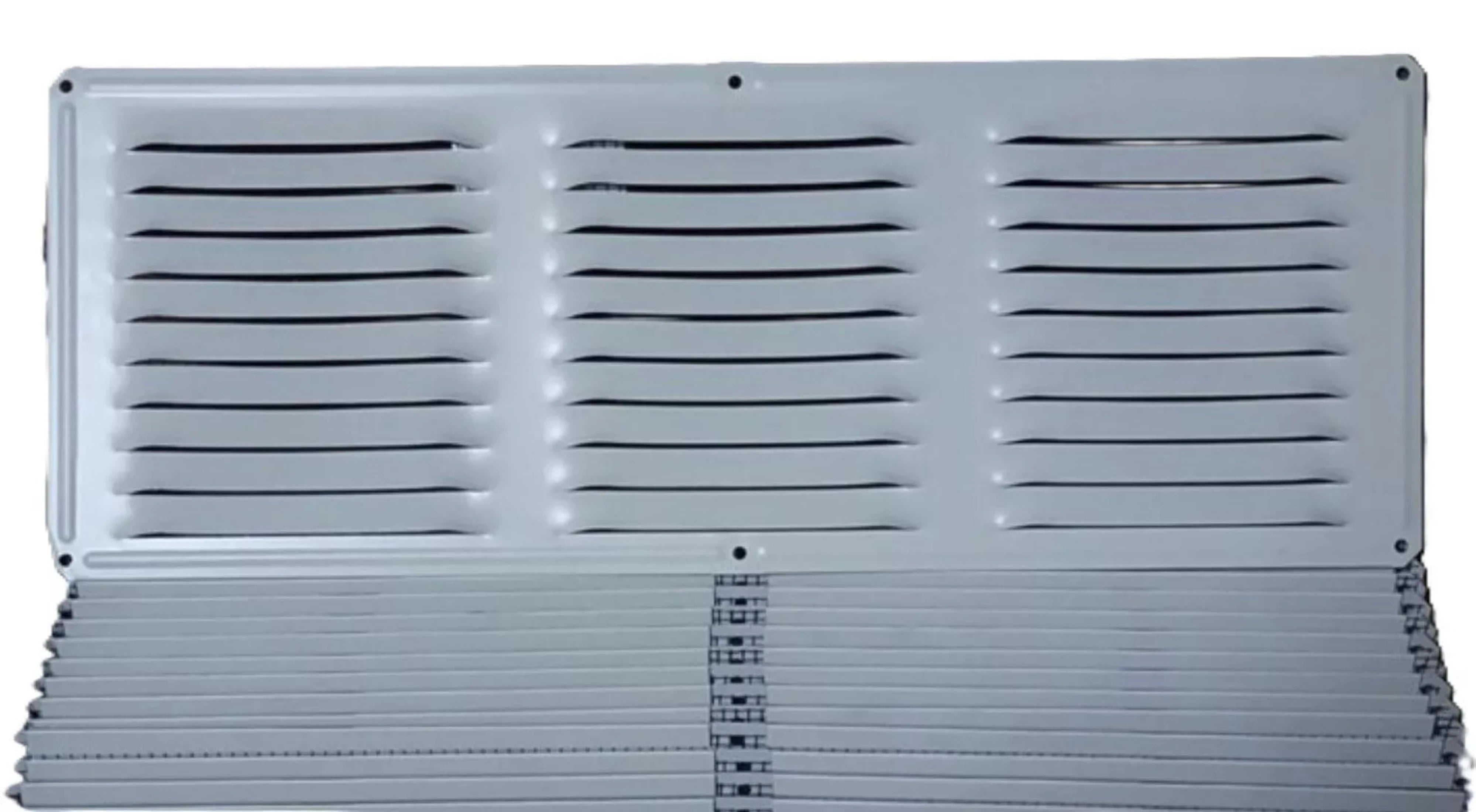 Air Vent 84215 16" x 6" White Aluminum Undereave Soffit Vent - Walmart.com