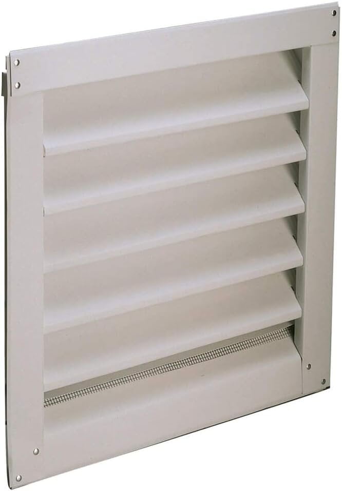 Air Vent Aluminum Wall Mount Louver Vents Carton of 6, 8in. x 8in ...