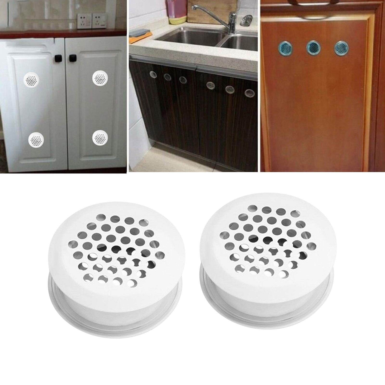 Air Vent Cover, Round Soffit Vents, Stainless Steel Round Mesh Cover ...