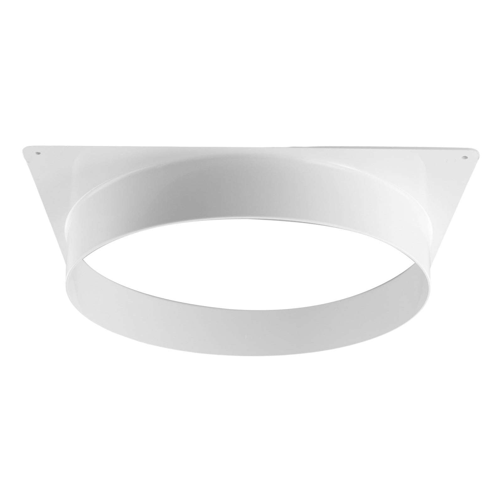 Air Vent Duct Connector Flange Straight Ventilation Pipe Plastic ...