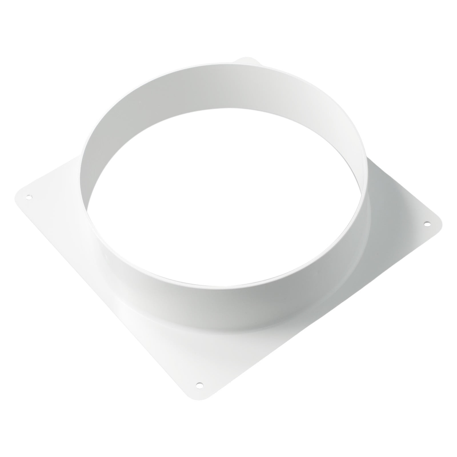 Air Vent Duct Connector Flange Straight Ventilation Pipe Plastic ...