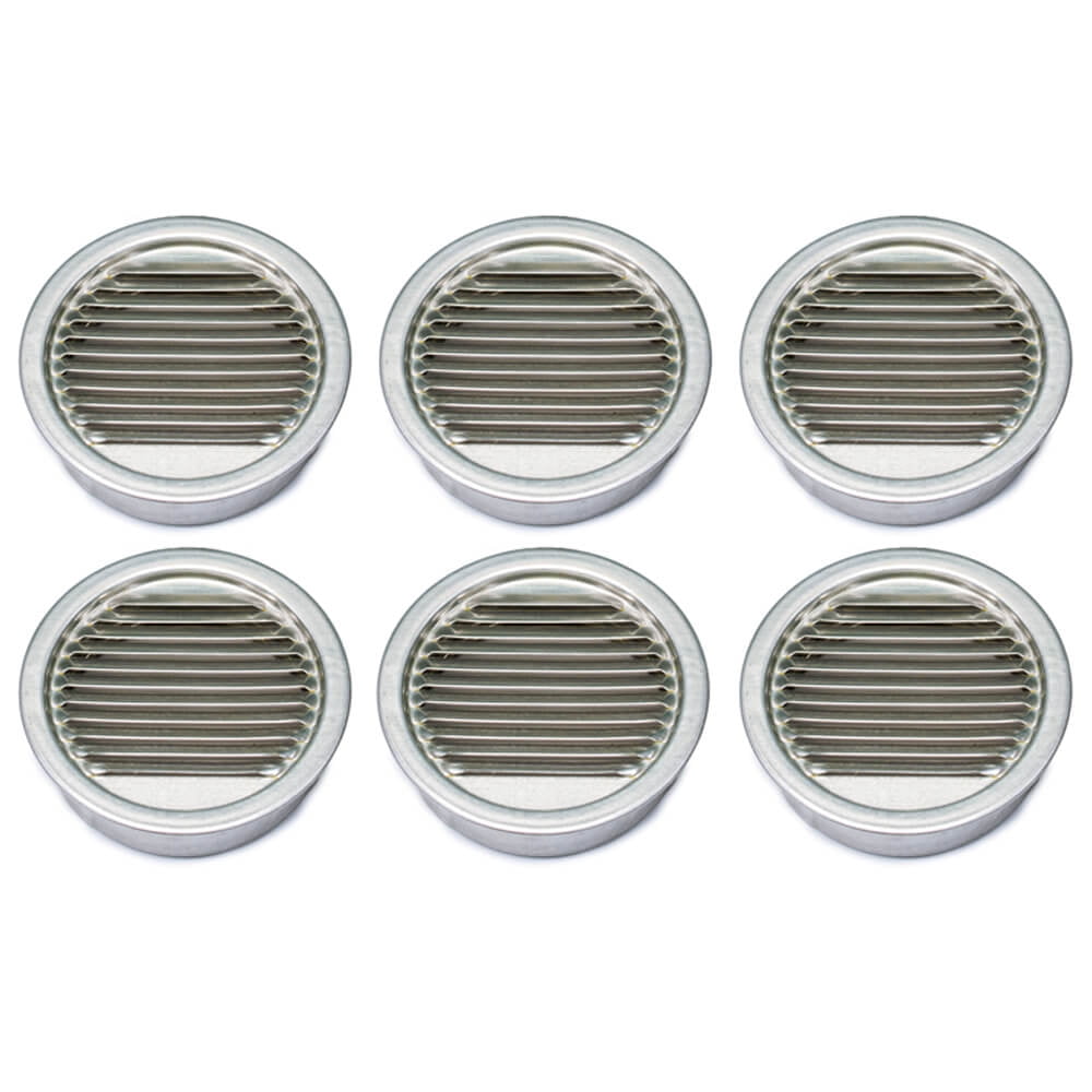 Air Vent Mini Louvers Mill Finish (Carton of 36) - Walmart.com
