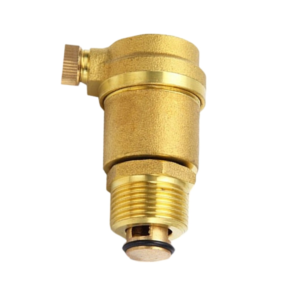 Air Vent Pressure Relief Valves Brass Tap Water Heating Pipe Vent ...