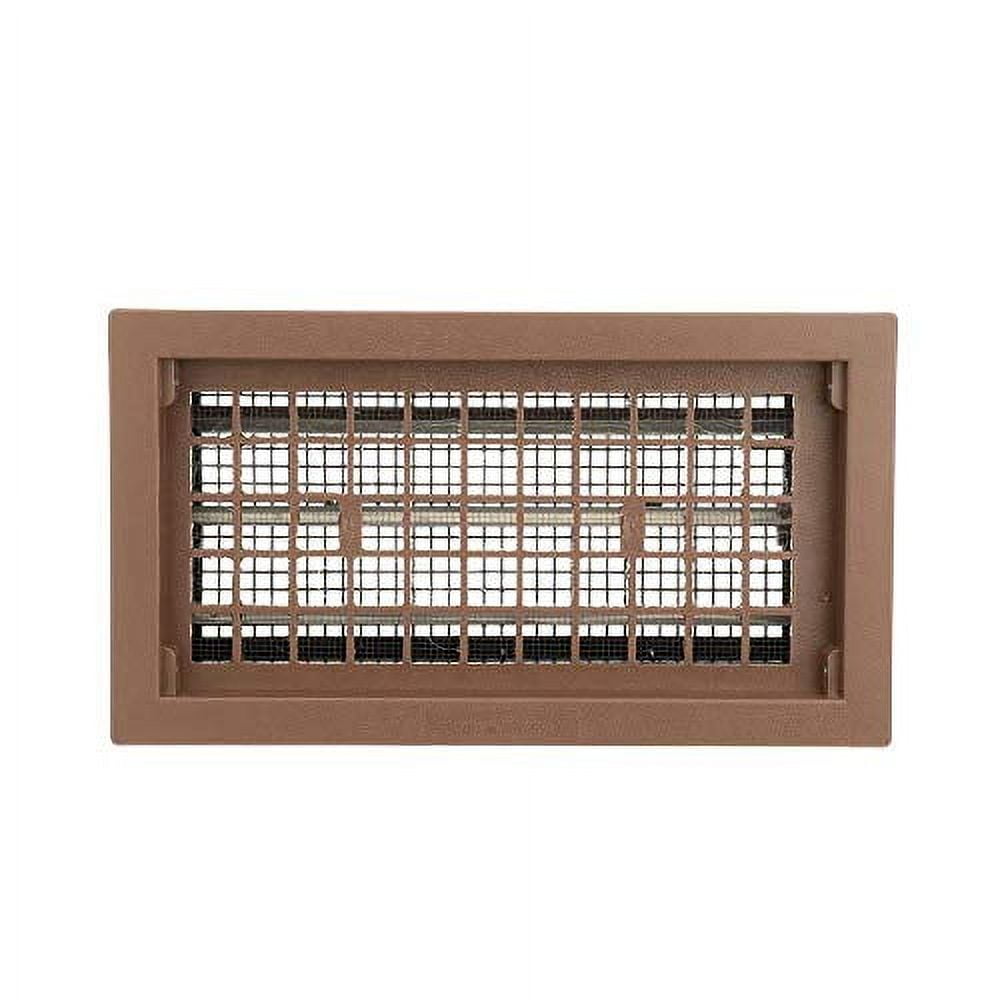 Air Vent RABR Heavy-Duty Automatic Foundation Vent, Brown, 50", 1-Qty ...