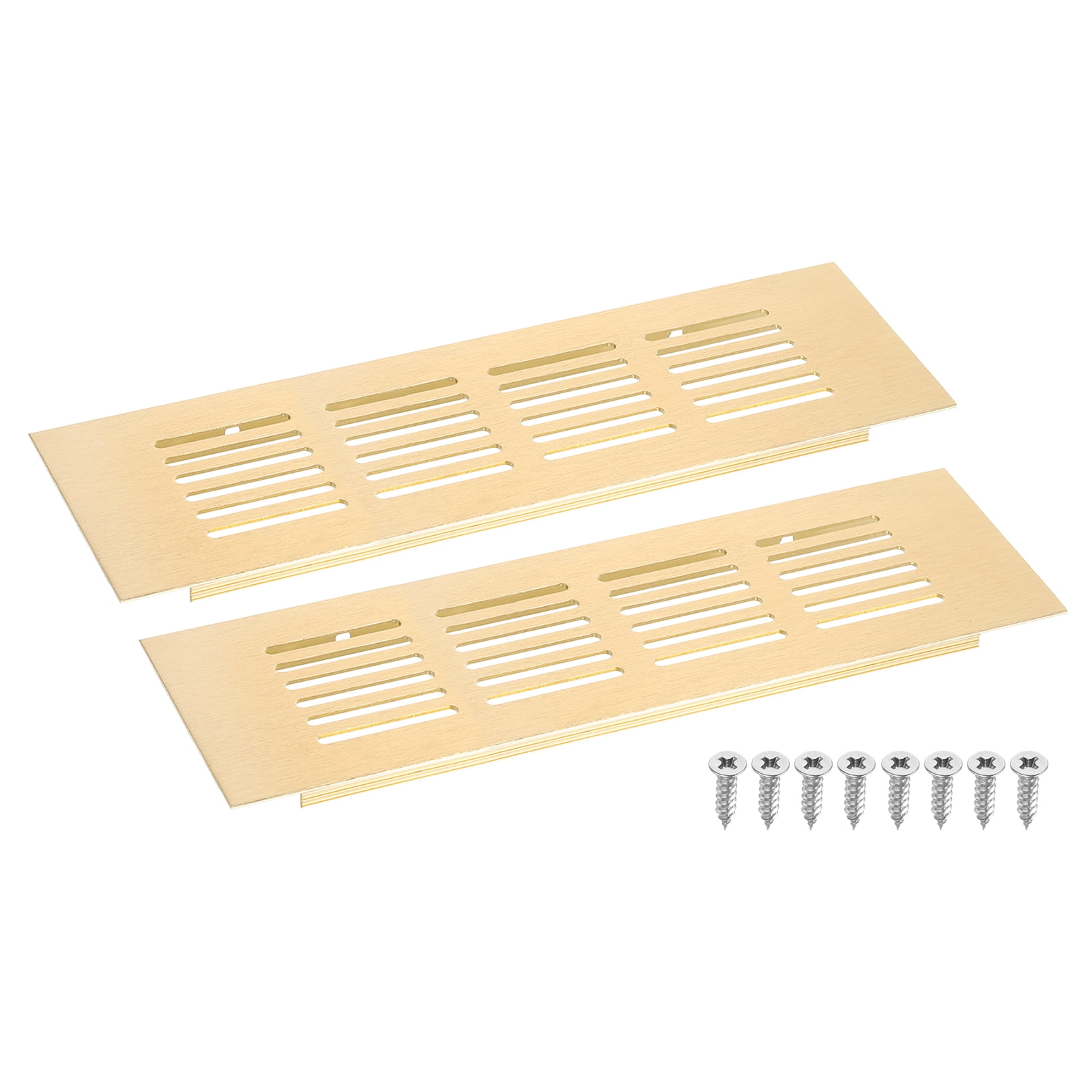 Air Vents Cover, 2Pcs 200 x 60mm - Aluminum Alloy Mesh Air Return Vent ...