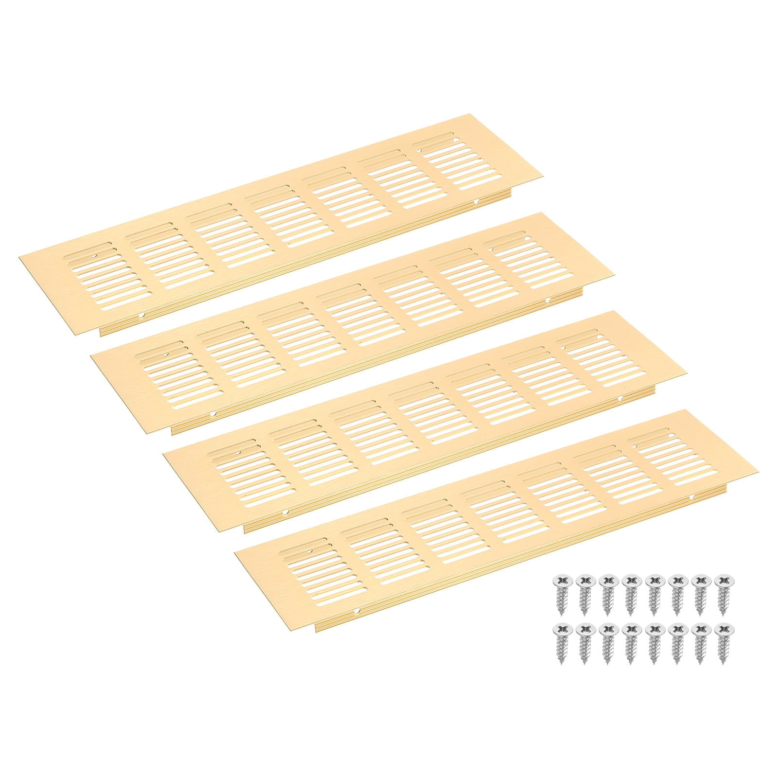 Air Vents Cover, 4Pcs 300 x 80mm - Aluminum Alloy Mesh Air Return Vent ...